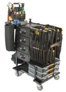Efficient Maintenance Tool Carts Made in the USA | Mobile-Shop