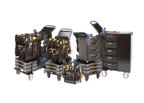 Efficient Maintenance Tool Carts Made in the USA | Mobile-Shop