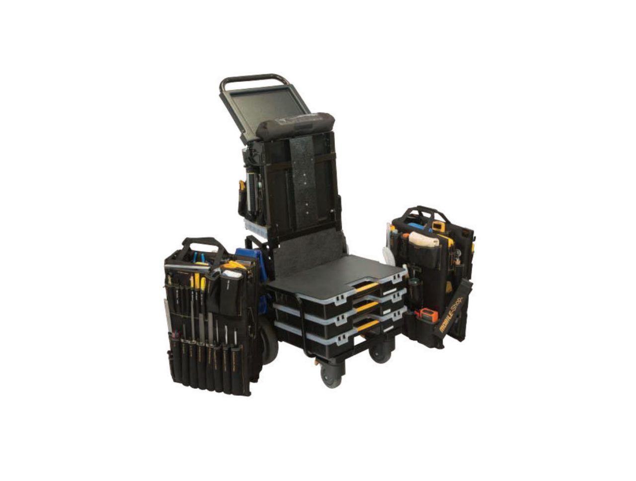 Highly Transportable Facility Maintenance Tool Cart | Mobile-Shop