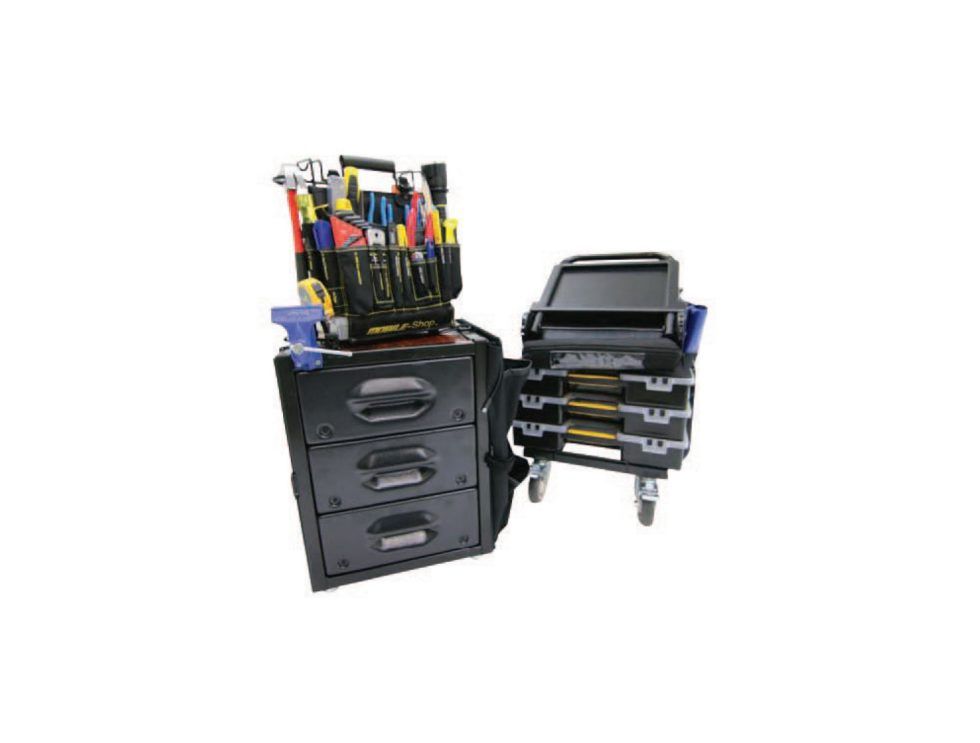 Efficient Mobile Work Center Maintenance Cart | Mobile-Shop