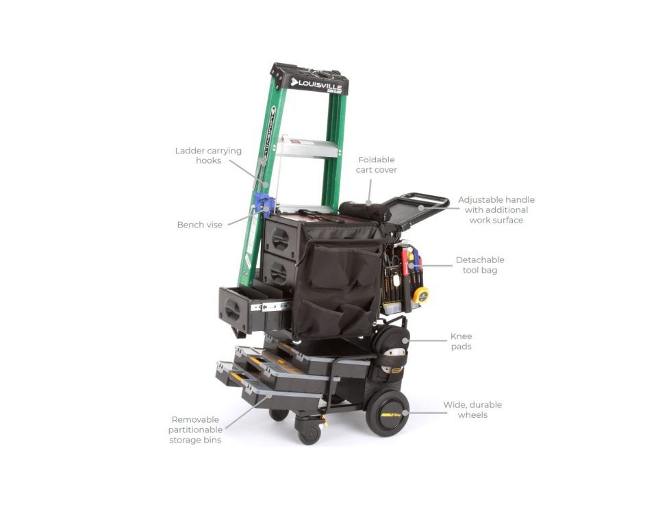 Efficient Mobile Work Center Maintenance Cart | Mobile-Shop